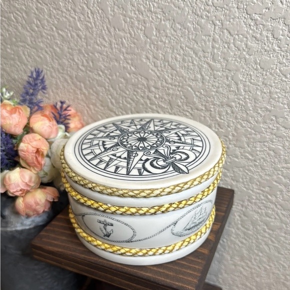 Enesco | Accents | Clearance Enesco History Craft Rope Anchor Porcelain ...